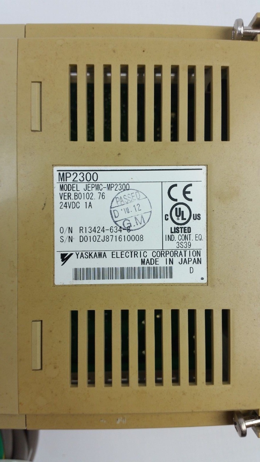 YASKAWA MP2300 217IF-01 controller JEPMC-MP2300 | eBay