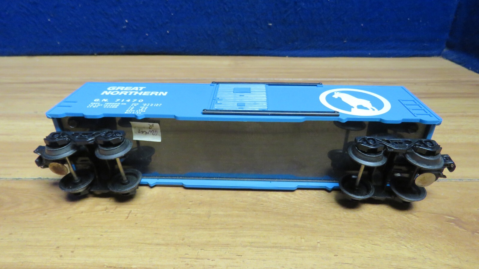 CLEAN KMT KRIS MODEL TRAINS O BOX CAR GREAT NORTHERN G.N. 71470 614071 ...