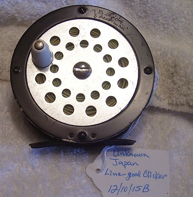UNKNONW JAPAN FLY REEL 12/10/15B LINE 3-1/4" | eBay