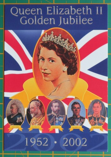 Alt Postkarte London Queen Elizabeth II Golden Jubilee Vorherige ...