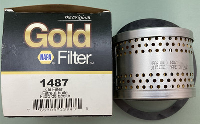 NEW GENUINE NAPA 1487 OIL FILTER | eBay