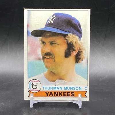 1979 Topps #310 Thurman Munson New York Yankees Vintage Baseball ...