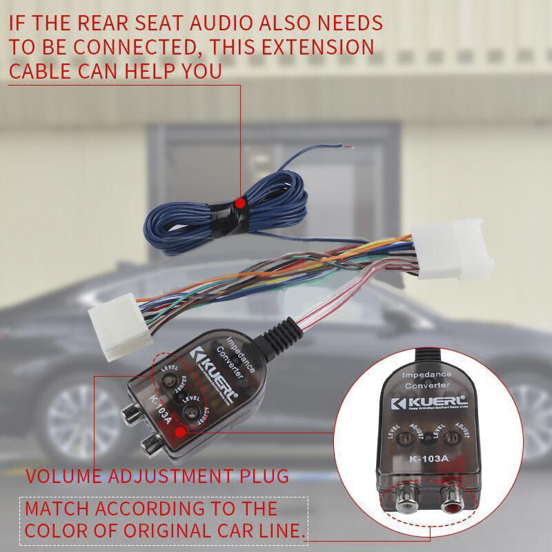 Car Plug and Play Wire Harness Add Amplifier Radio Stereo Subwoofer ...