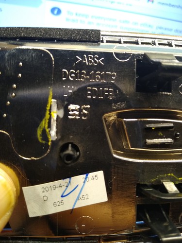 2012 2014 Ford Taurus SHO Right Left Side Fender Emblem Name Plates Set ...