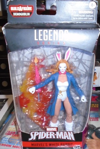 MARVEL LEGENDS - MARVEL'S WHITE RABBIT - DEMOGOBLIN BAF ACTION FIGURE ...
