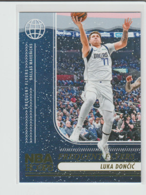 2024-25 Panini NBA Hoops Winter Luka Doncic Frequent FLyers Insert Card ...