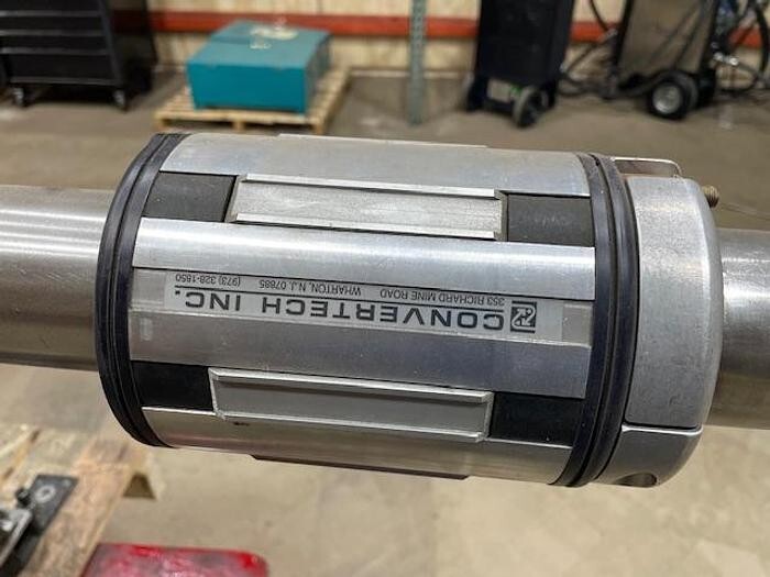 36" REWIND STAND 3" DIAMETER SHAFT 40" OD ROLLS | eBay