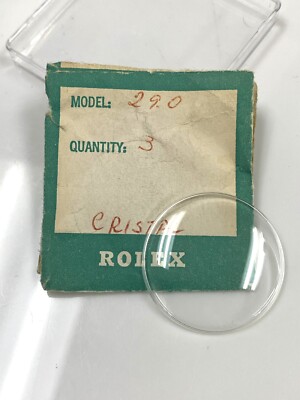 NOS Genuine Rolex Oyster 6023 29.0mm Acrylic Low Dome Crystal | eBay