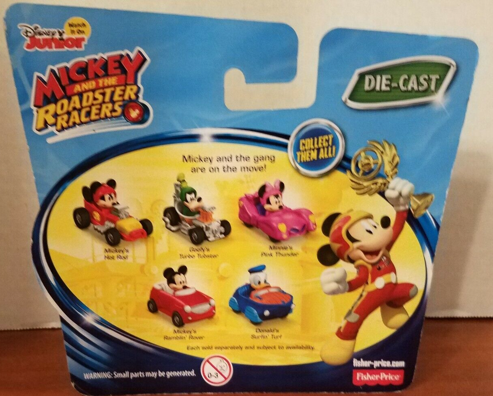 Disney Junior Die Cast Mickey and the Roadster Racer, Mickey's Ramblin ...