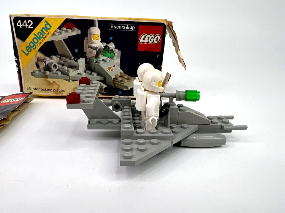 Lego Vintage 1979 Space Shuttle 442 Missing 2 Pieces W/ Box ...