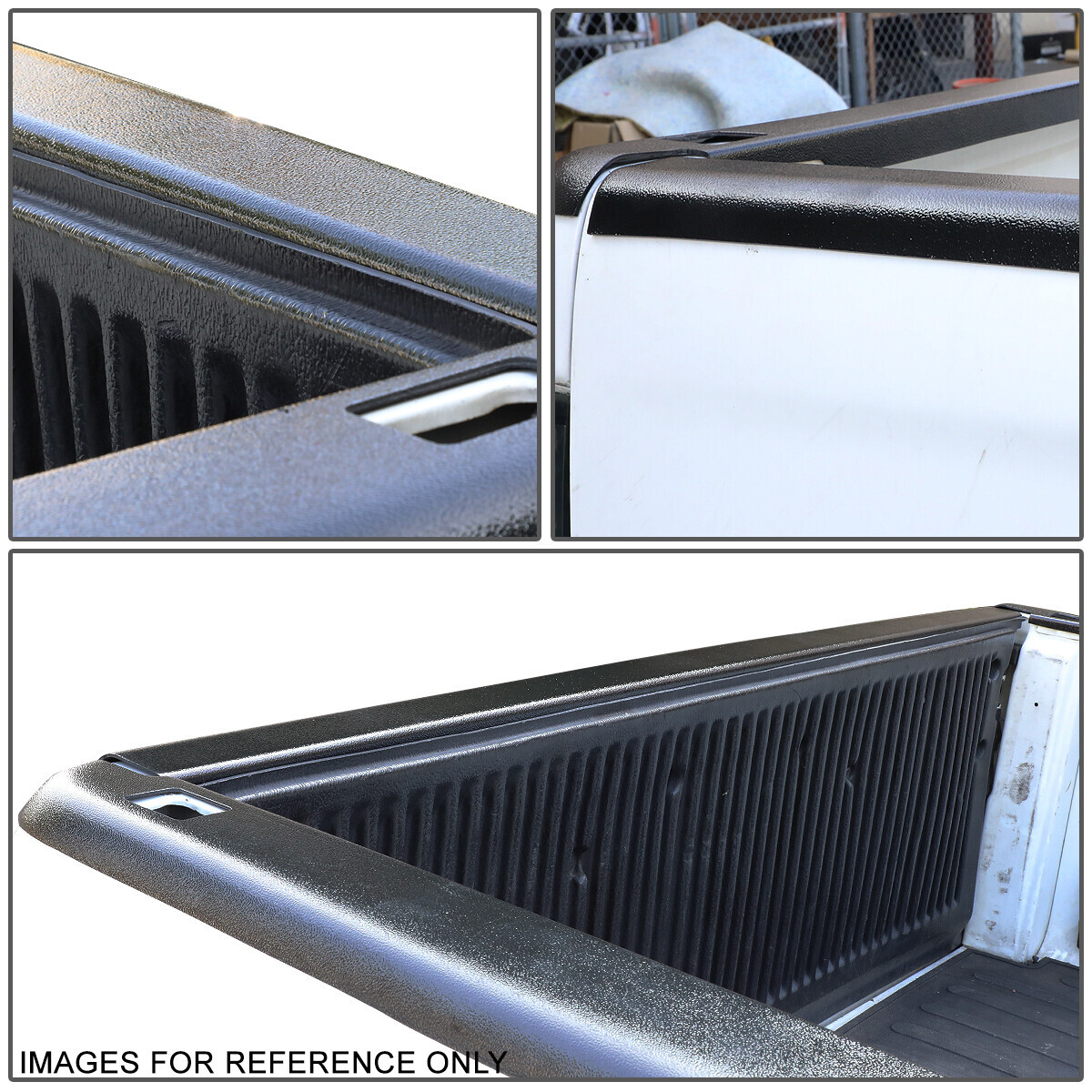 For 88-98 Chevy/GMC C/K R/V Truck Bed Abs Rear Tail Gate Cap Molding ...