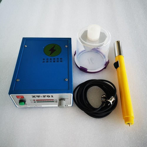 Electrostatic Handheld Flocking Machine Static Grass Flock Applicator ...