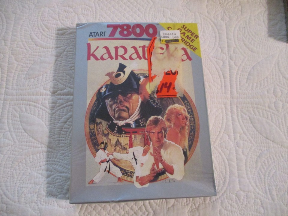 7 Atari 7800 Games - Asteroids; Tower Toppler; Fight Night; Winter ...