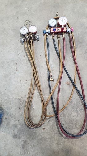 Snap On A/C R134a Gauge Set & JB Industries R12 Gauges | eBay