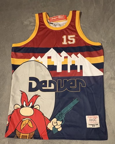 Denver Yosemite Sam Red Blue Basketball Jersey Mens Size 3X NWT Jokic ...