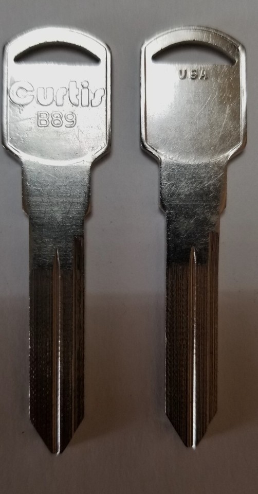 10- B89 Key Blanks GM Models 1997-2005 | eBay