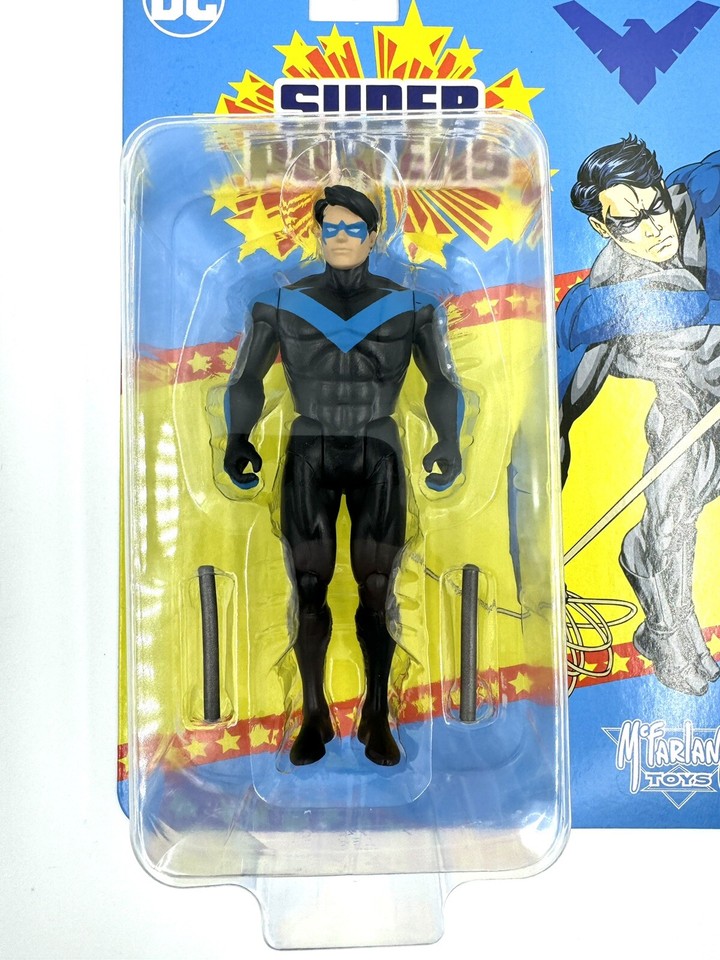 🦅McFarlane Toys DC Direct Super Powers 5" NIGHTWING Action Figure 🆕 | eBay