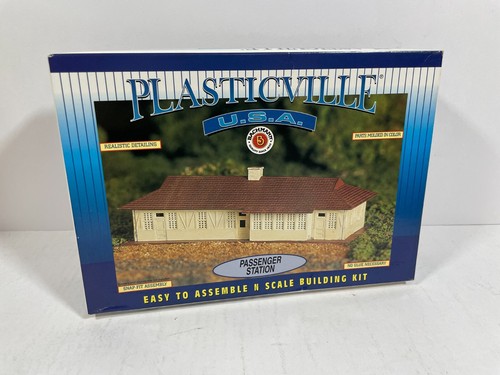 N Scale BACHMANN PLASTICVILLE PASSENGER STATION #45851 | eBay