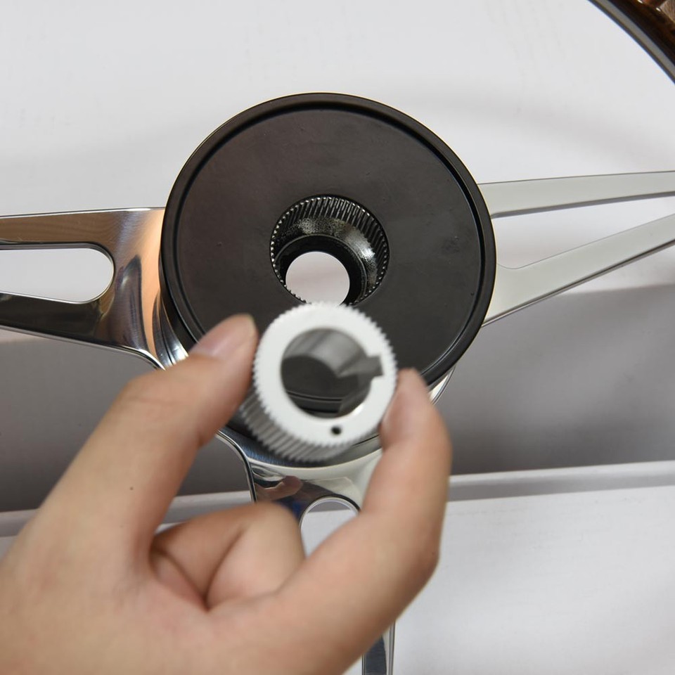 Marine Boat Steering Wheel Hub Adapter Keyed 3/4 Inch Teleflex TFLEX 6 ...