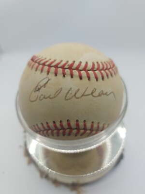 BASEBALL Autographed EARL WEAVER STORM DAVIS MIKE BODDICKER | eBay