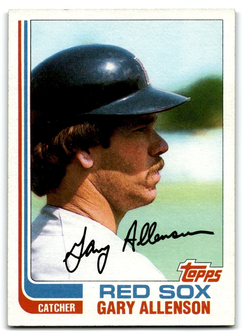 1982 Topps Gary Allenson Boston Red Sox #686 | eBay