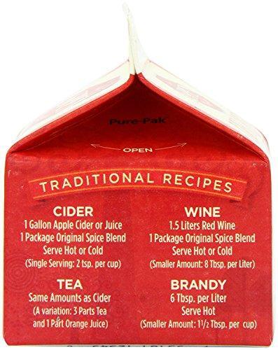 Aspen Mulling Cider Spices, Original Blend, 5.65-Ounce Carton (Pack of ...