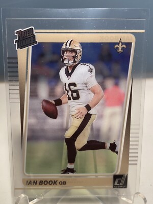 Ian Book 2021 Panini Clearly Donruss Rated Rookie No.70 Saints | eBay