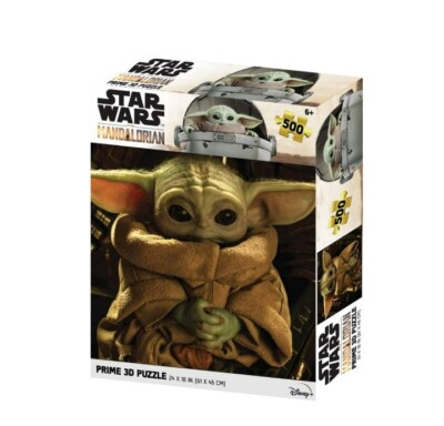 Disney Star Wars The Mandalorian Yoda Prime 3D Jigsaw Puzzle 500 Pieces ...