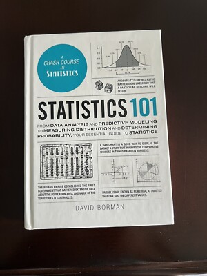 Statistics 101. A Crash Course In Statistics. David Borman (2018) | eBay