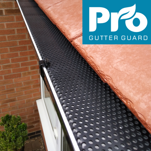 SAMPLES - Pro Gutter Guard - Half Round 112mm - Leaf Guards - Blocked ...
