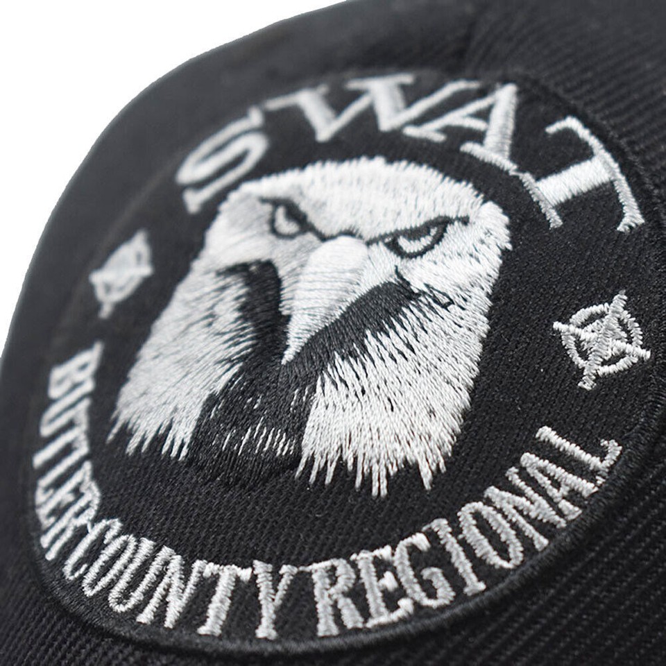 Mens SWAT Eagle Embroidery Tactical Baseball Caps Snapback Dad Hat ...