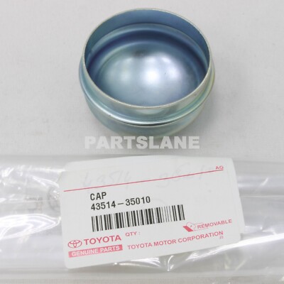 43514-35010 Toyota OEM Genuine CAP, FRONT AXLE HUB GREASE, RH/LH | eBay