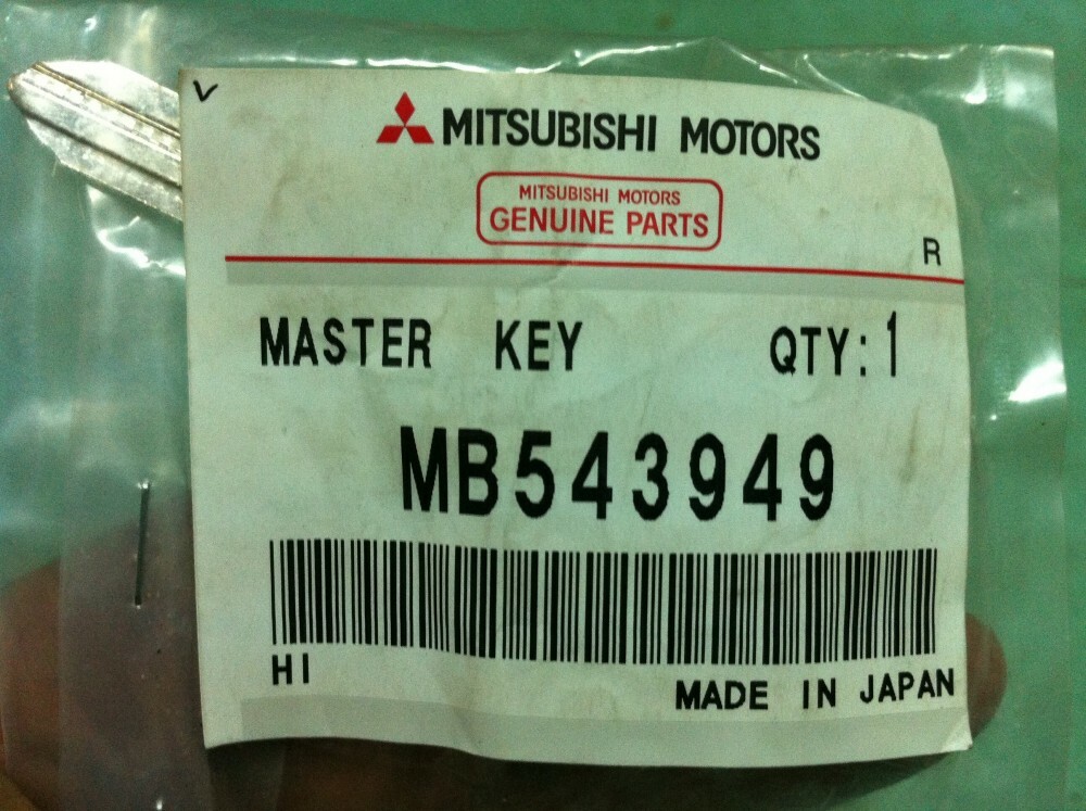 Mitsubishi Genuine OEM Eclipse GTO Galant L200 Lancer Pajero Blank Key ...