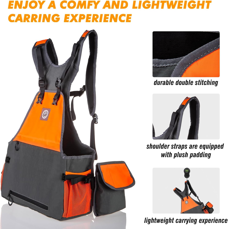 Upland Hunting Vest Adjustable Upland Bird Hunting Vest Pheasant ...