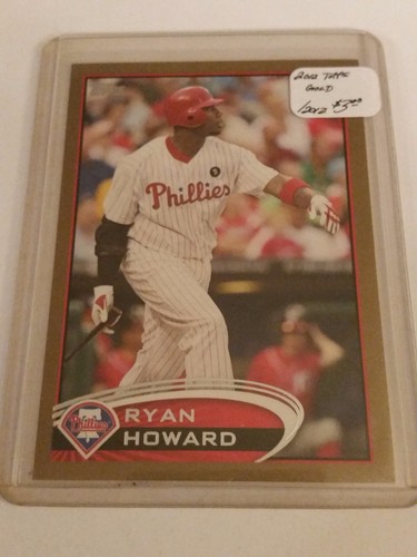 2012 Topps - Ryan Howard #280 Gold /2012 for sale online | eBay