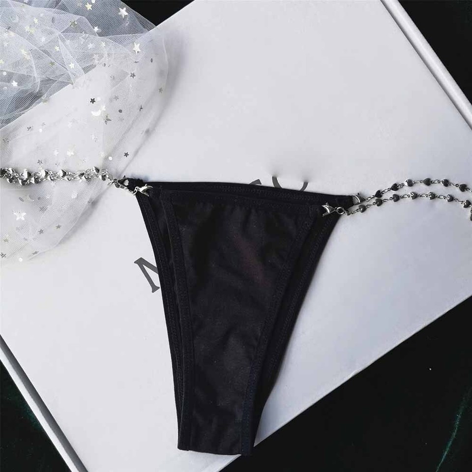 1/5 Pack Lot Womens Sexy Chain G-string Thong Panties Lingeries ...