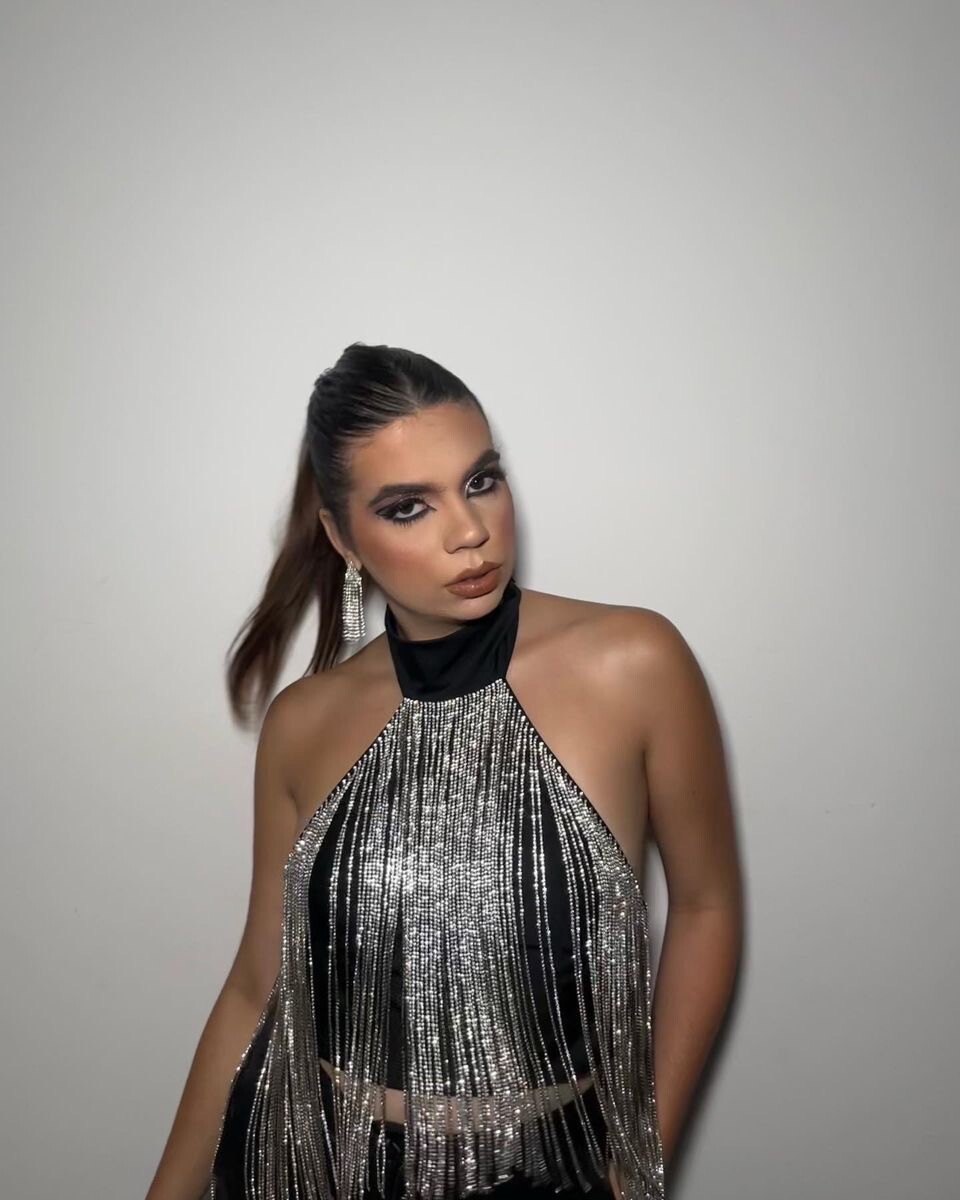 Crystal Top, Handmade Beaded Crystal Rhinestone Top, Colorful Top ...