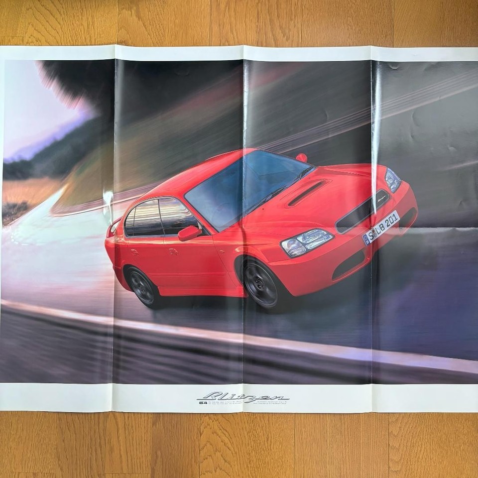 Subaru Legacy B4 BLITZEN BE5 Catalog t3 | eBay UK