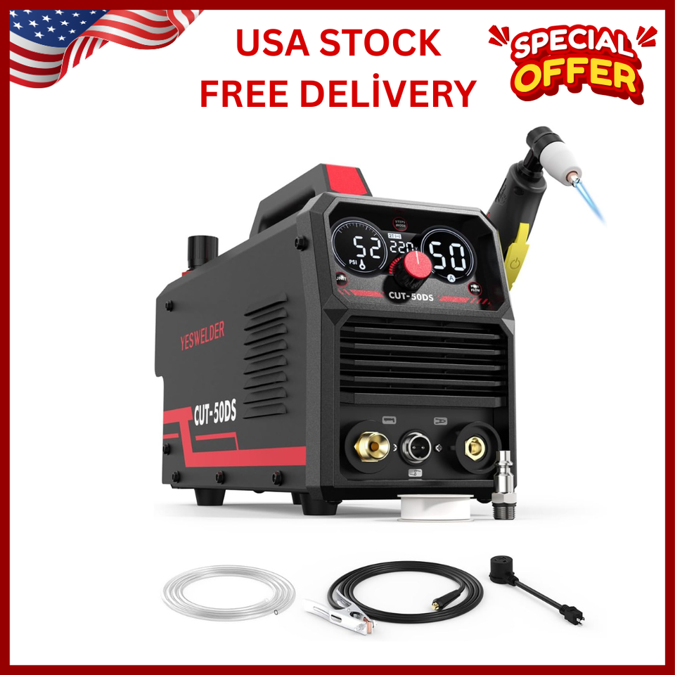 Professional YESWELDER Plasma Cutter with Air Filter, Lightweight ...