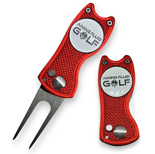 5-in-1 Divot Repair Tool with Ball Marker, Groove Cleaner, Club Tee ...