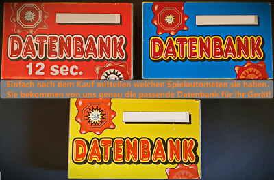 Datenbank Datenbänke ADP Merkur freie Auswahl im Austausch ausser ...