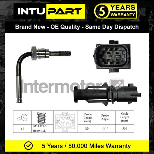 Fits Fiat 500 Panda Ford Ka Exhaust Gas Temperature Sensor IntuPart #1 ...