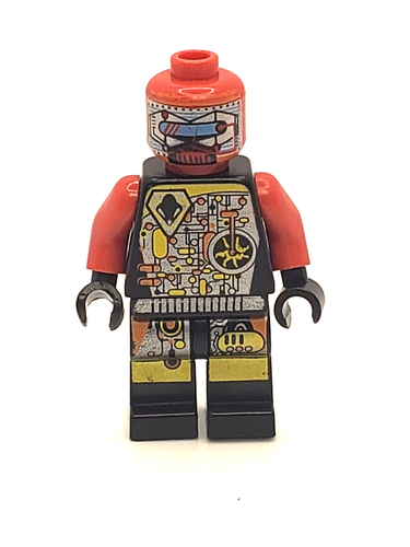 LEGO UFO Droid Minifigure Red (Techdroid 2) Space Release Date 1997 ...