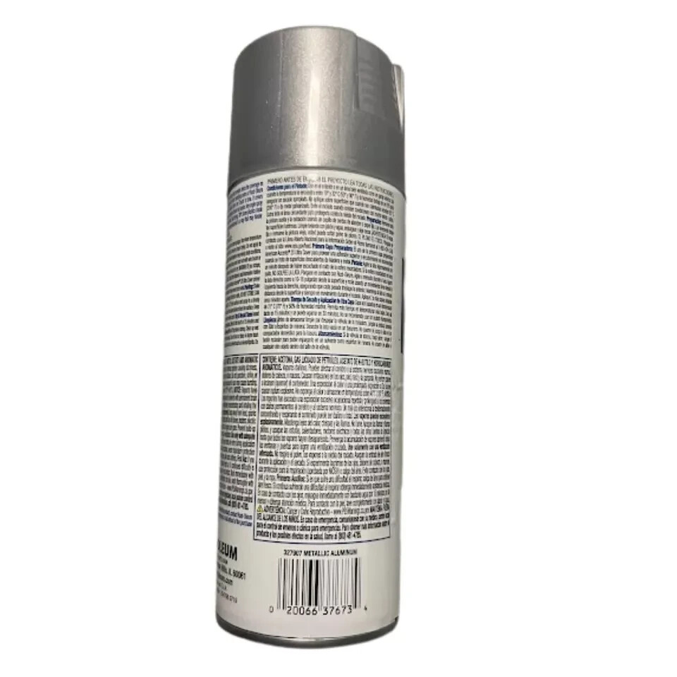 Rust-Oleum 327907 Metallic Aluminum 2X Ultra Cover Spray Paint 11 oz | eBay