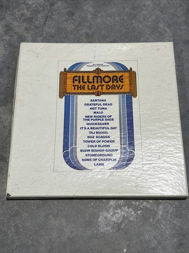 FILLMORE THE LAST DAYS- With 3 VINYL LPS with Covers, & BOOKLET | eBay
