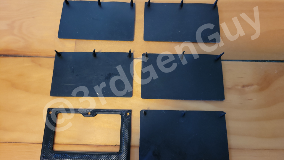 SPAL Fan Shroud Rubber Bypass (5x) Flaps & Cut Template Kit | eBay