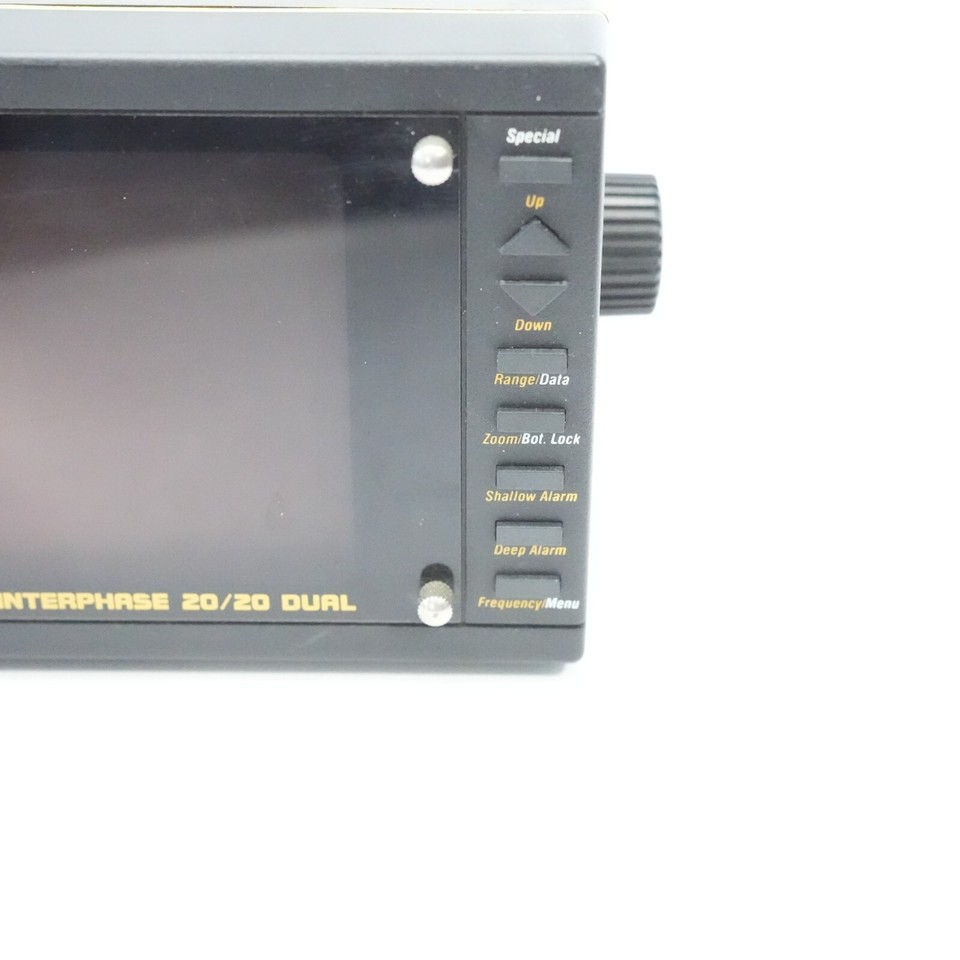 Interphase 20/20 Dual Frequency Fishfinder Fish Finder Boat Display ...