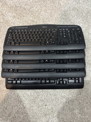 Logitech K330 Y-R0009 Wireless Keyboard - No USB - No Mouse - Lot Of 5 ...