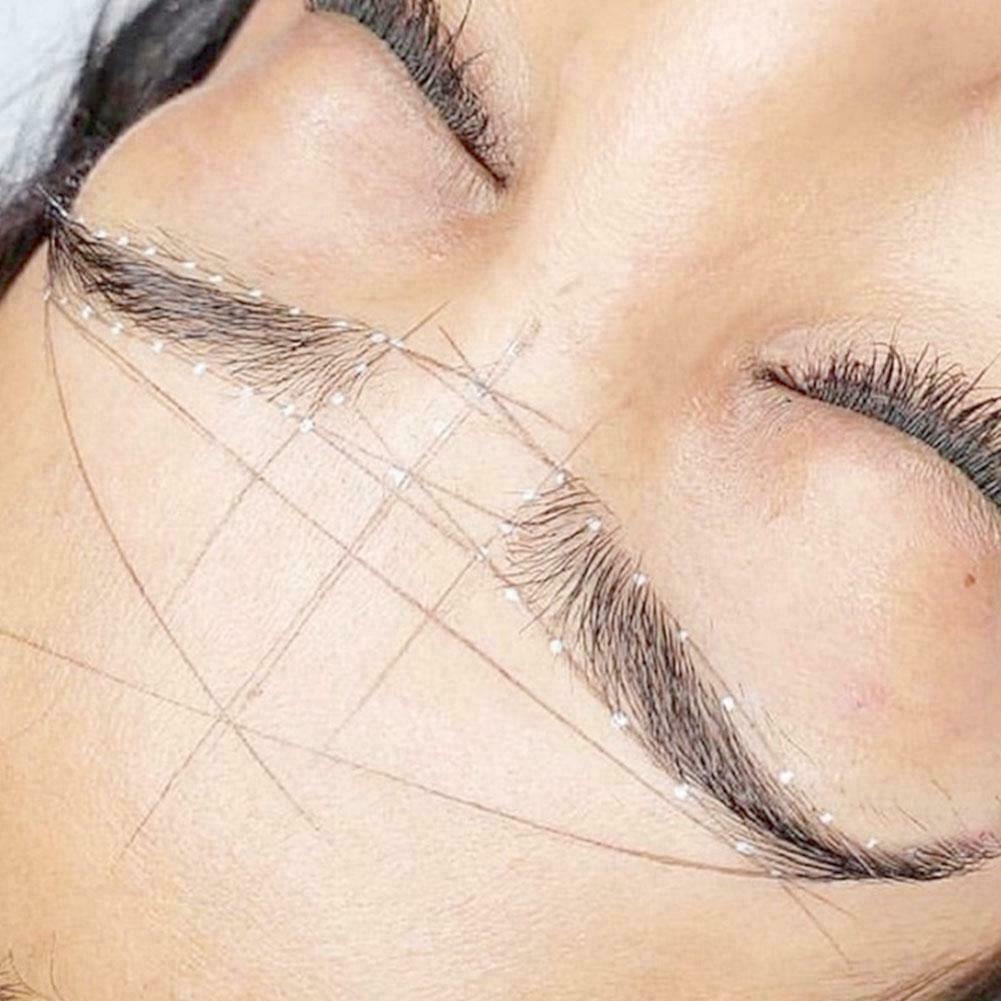 Natural Pre Inked Eyebrow Mapping String Thread Brow BEST Marker I1D0 ...