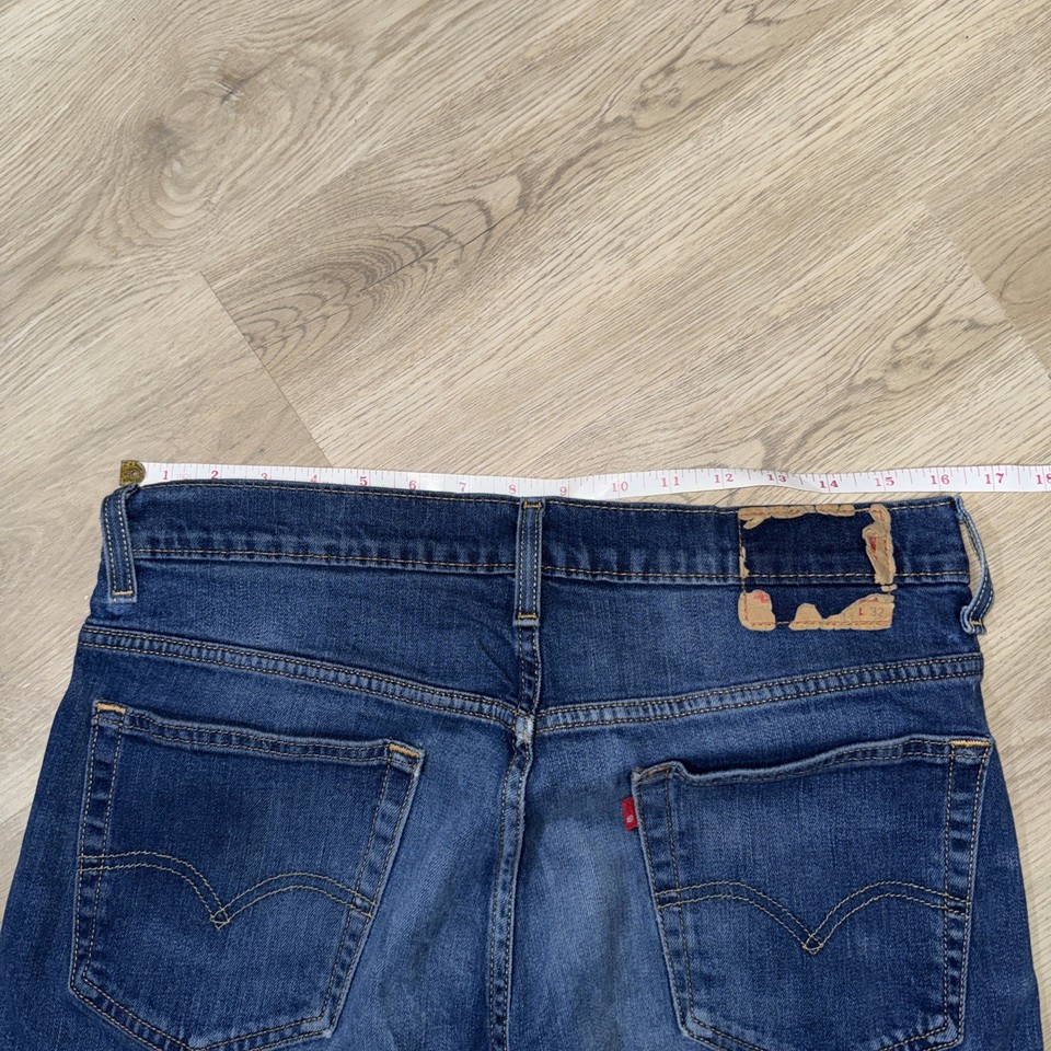 Levis 569 Jeans Mens Blue Denim Loose Straight Leg W32 L30 | eBay UK